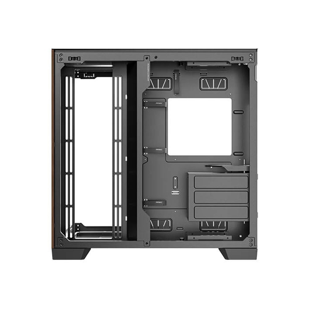 ANTEC C8 WOOD Temperli Camlı Type-C x1 Dual Chamber Full Tower E-ATX ...
