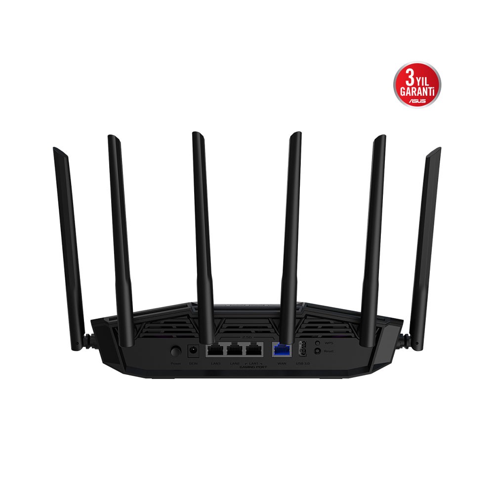 ASUS TUF-BE6500 WiFi7 Dual-Band BE6500 Gaming Extendable Router - TUF ...