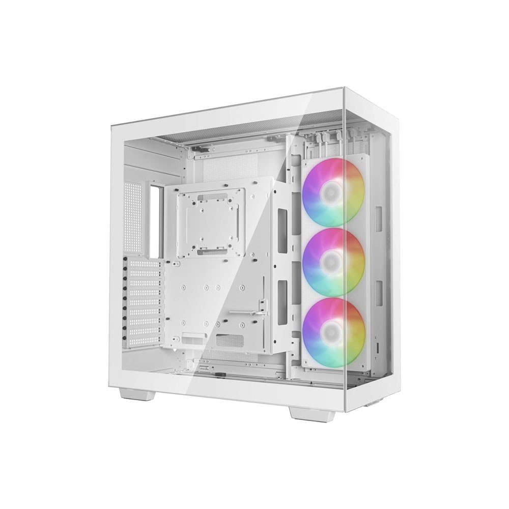 DeepCool CH780 WH 1x420mm ARGB Fanlı Type-C ATX+ Panaromik Camlı Beyaz ...